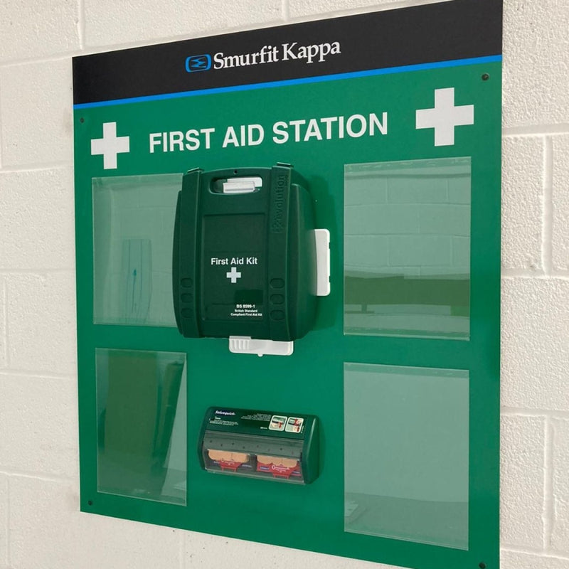 Personalised First Aid Stations | GQ Signs Ltd