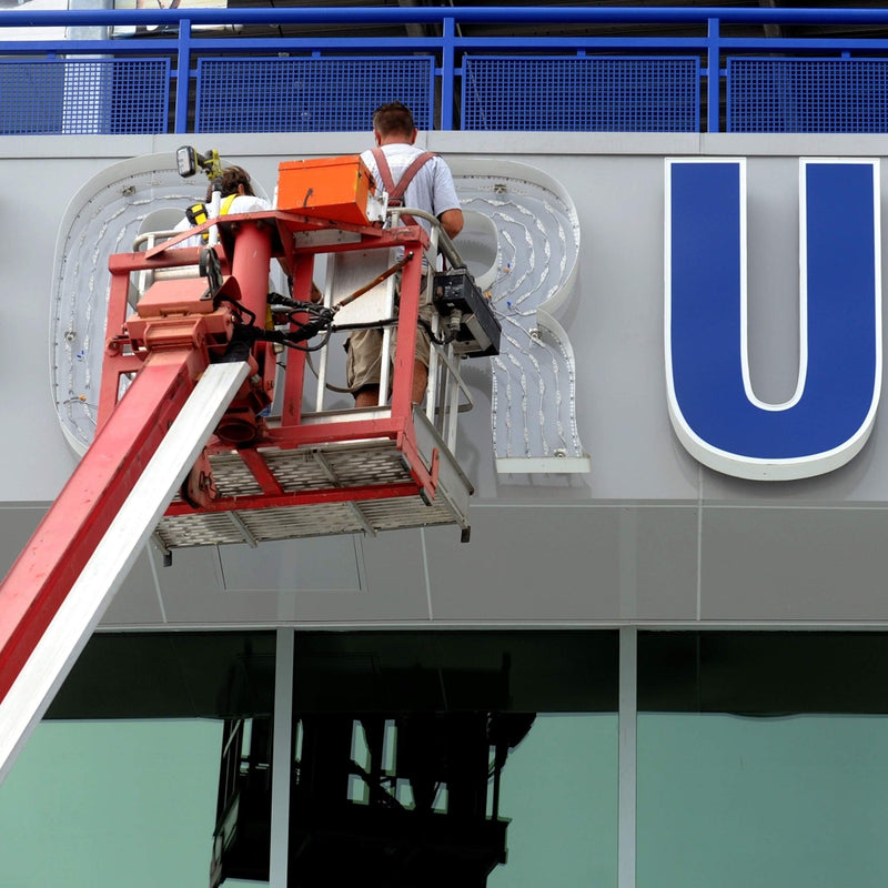 Our Sign Installation Service | GQ Signs Ltd
