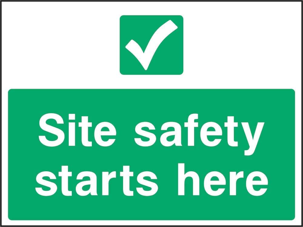 General Site Safety Signage | GQ Signs Ltd