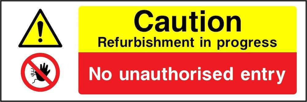 Refurbishment Signage | GQ Signs Ltd