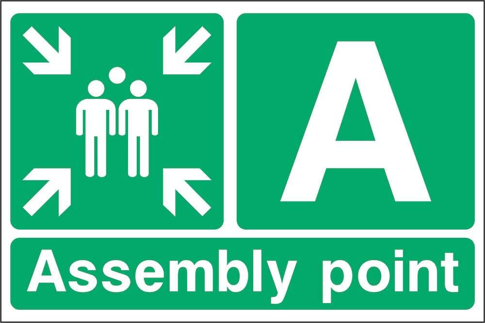 Assembly Point Signage | GQ Signs Ltd
