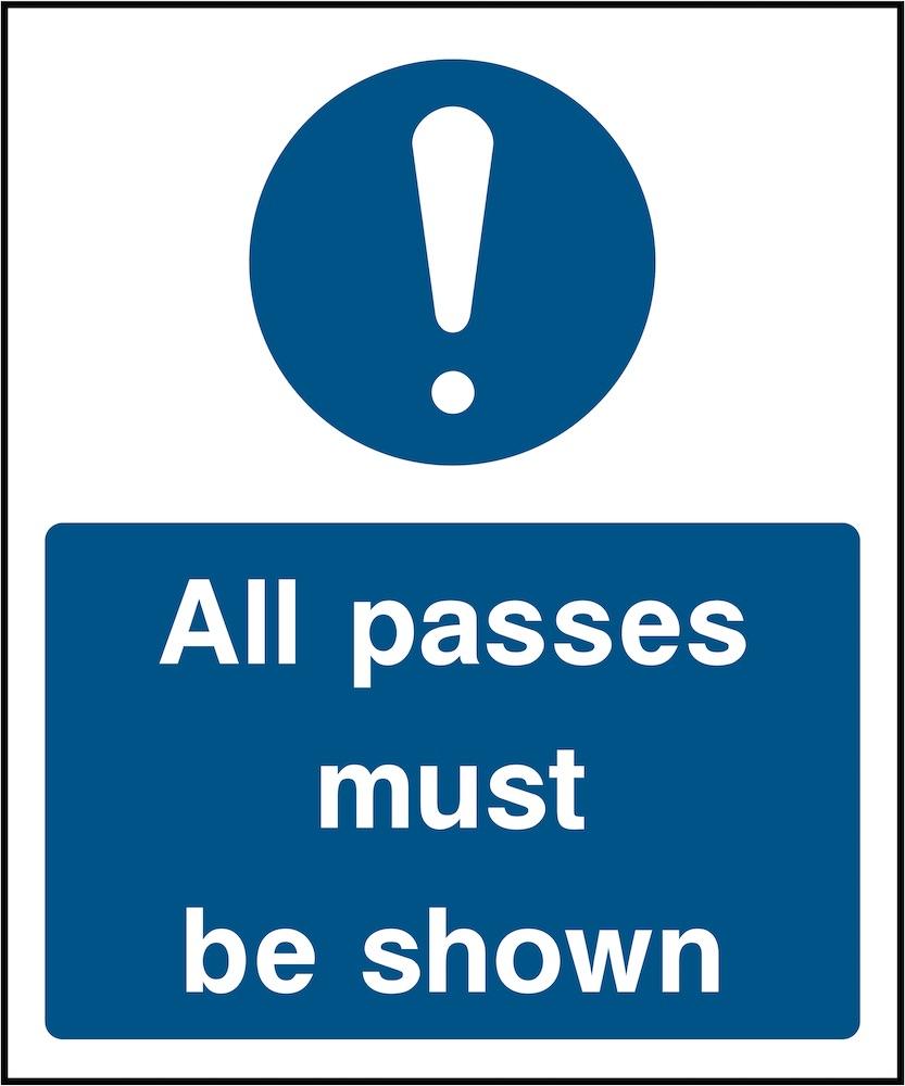 Identification Required Signage | GQ Signs Ltd